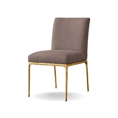Lucas Dining Chair Forged Brass Theinsideproject