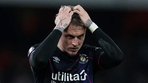 Luton Towns Alfie Doughty Touch And Go For Middlesbrough Clash