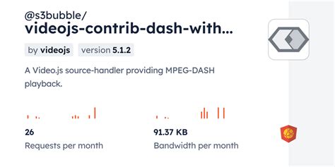 S3bubblevideojs Contrib Dash With Quality Levels Cdn By Jsdelivr A
