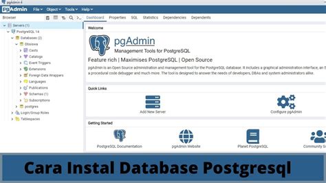 Cara Instal Postgresql Di Windows Terbaru YouTube