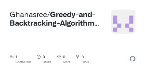Github Ghanasreegreedy And Backtracking Algorithm Comparison In Graph Coloring Problem