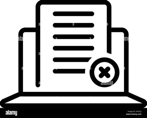 Icon For Denyrefuse Stock Vector Image And Art Alamy