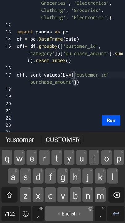 Python Interview Questions On Pandas Dataframe Pythoninterview Pandas Coding Datascientist