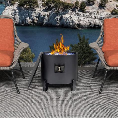 Small Propane Fire Pit For Camping At Lachlan Legge Blog