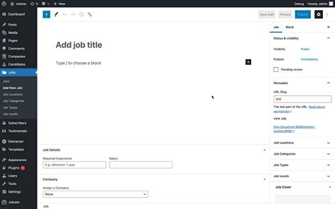 jobster documentation