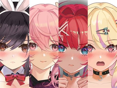 Halftonedot Yume No 8p Koukan Bunny Girl And Zen Koutei Onee San