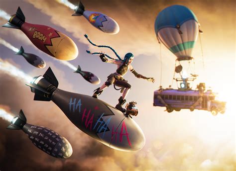 1809x1313 Resolution Fortnite Cool Jinx X Art 1809x1313 Resolution