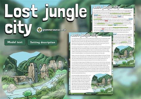 Year 6 Model Text Setting Description Lost Jungle City Gbsct P6 Grade 5 And 5th Class