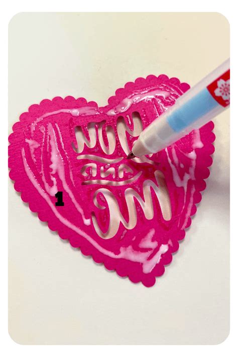Karten mit Herz Persönliche Liebeserklärungen zum Valentinstag mit