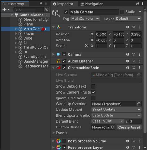 Cinemachine Brain Follows Mouse Rotation At All Times Unity Engine Unity Discussions