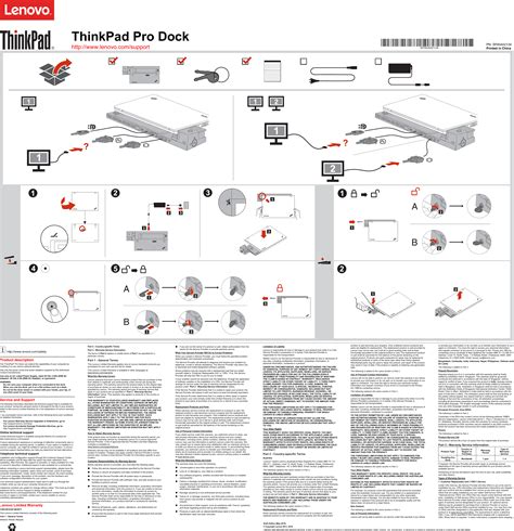 Lenovo Tp Pro Dock Sp A User Manual X E Laptop Think Pad Type