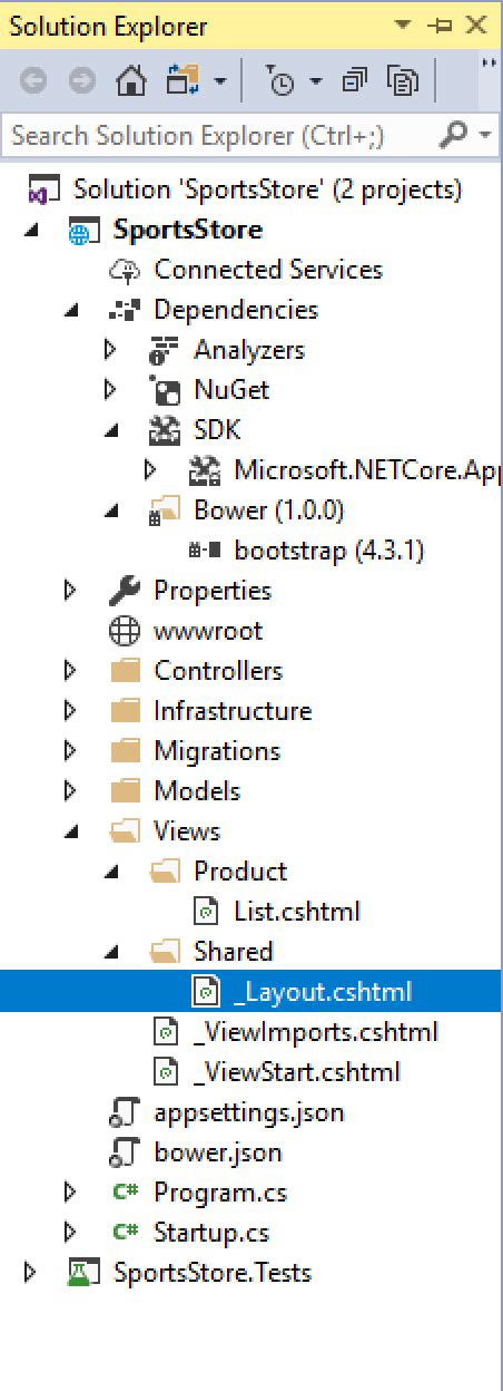 c connecting bootstrap to asp layout cshtml file stack overflow