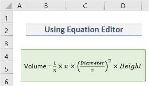 How To Insert Equation In Excel 3 Easy Ways ExcelDemy