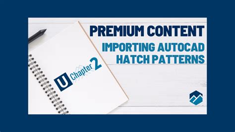 Importing Autocad Hatch Patterns Uchapter2