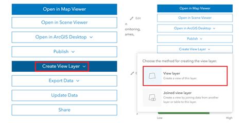 How To Create A View Only Layer In Arcgis Online National Tribal Geographic Information