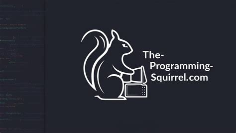 Home The Programming Squirrel