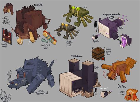 Minecraft Monsters By Freshlylit On Newgrounds