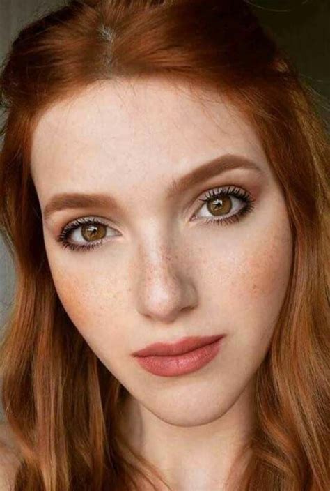 Red Hair Brown Eyes Makeup