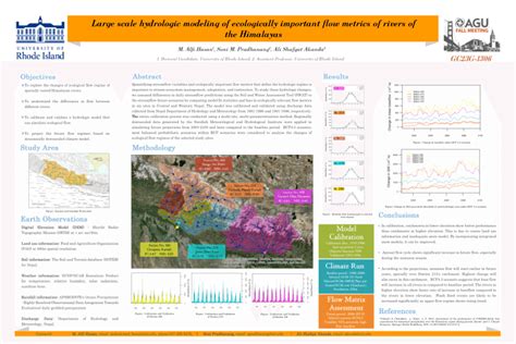 Pdf Large Scale Hydrologic Modeling Of Ecologically Important Flow Metrics Of Rivers Of The