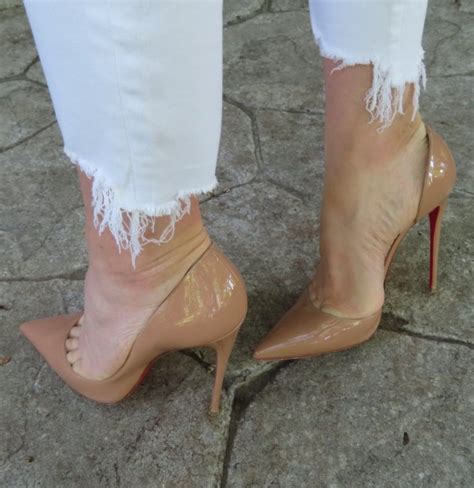 Christian Louboutin White Gladiator Heels Christian Louboutin White