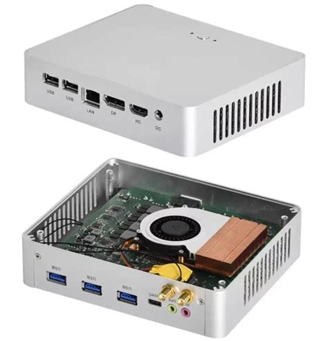 Topton F3 Solid Metal Mini Pc Intel Core I3 7100u 24ghz Ddr3l M2