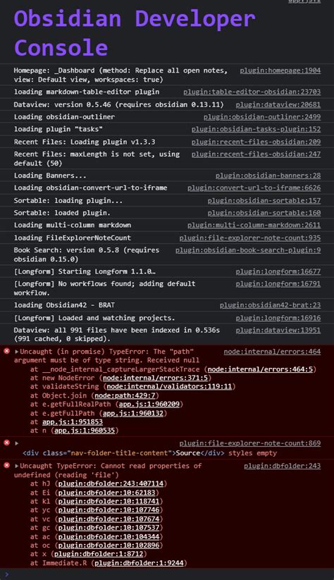 Bug Db Folder Crashing And Causing Vault To Reload Upon Search