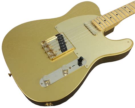 Gold Fender Telecaster Fender Telecoustic Byofb