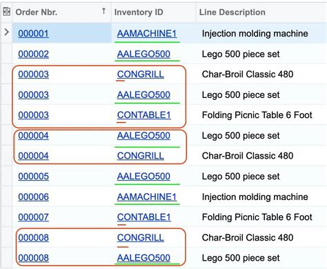 Create A Generic Inquiry To Show Only Orders With Specific Inventory Items • Acumatica Generic