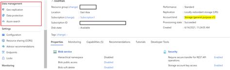 Azureportal Enable Static Website On Azure Storage Not Showing In The List Of Options Stack