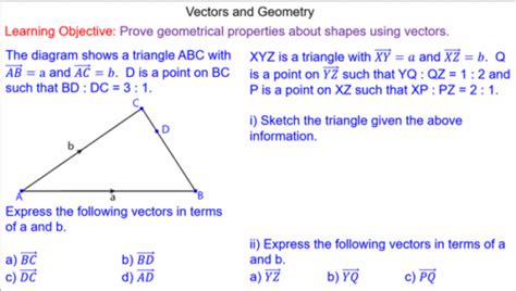 Igcse Higher Vectors Mr