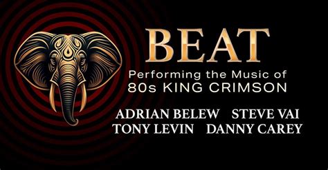 Tony Levin Adrian Belew Steve Vai And Danny Carey Are Beat