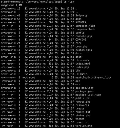 Nextcloud Docker installation Correct users ℹ Support Nextcloud community
