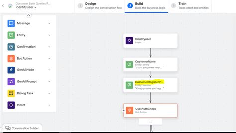 connection node condition flow is not working general kore ai bot developers community