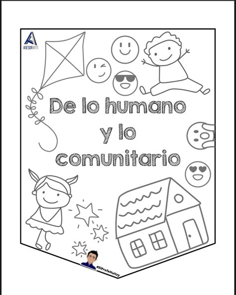 Caratula De Lo Humano A Lo Comunitario Portadas Para Saberes Y