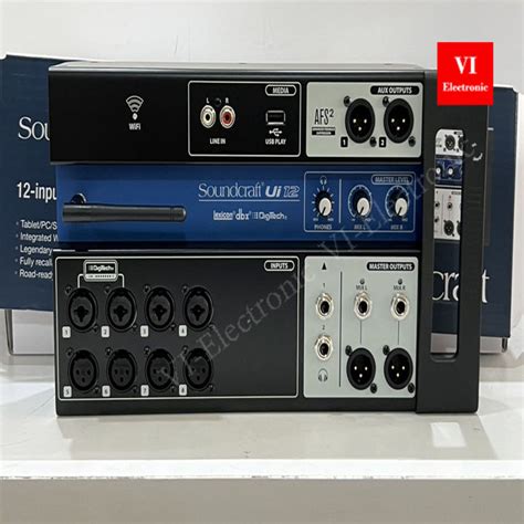 มิกเซอร์ดิจิตอล Sound Craft Ui12 Input 12 ช่อง ของแท้ 100 รับประกัน 1