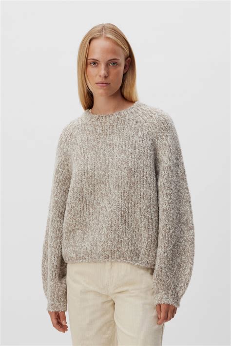 Damen Pullover in two-tone Mouliné Garn ROANE online kaufen bei DRYKORN