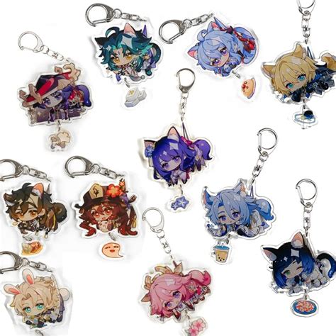 Брелок Паймон Котик Геншин Импакт купить Цена отзывы