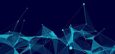 Premium Vector Network Connection Structure Concept Of Hi Tech And