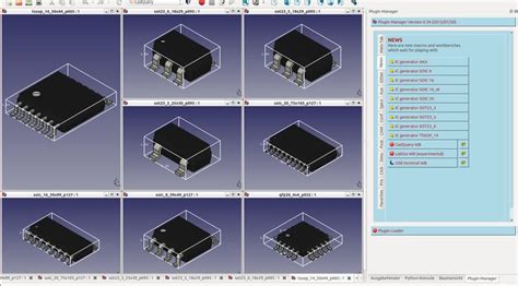Freecad Parametric 3d Electronic Library