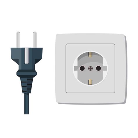 Premium Vector Vector Plastic Socket Isolated On White