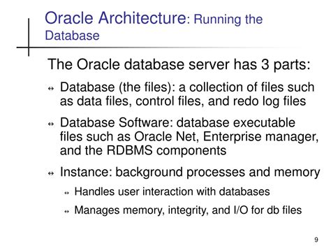 PPT Oracle Architecture Overview Key Components Implementation PowerPoint Presentation ID