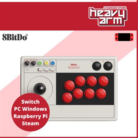 Switch 8bitdo Arcade Stick Official Genuine Heavyarm Store