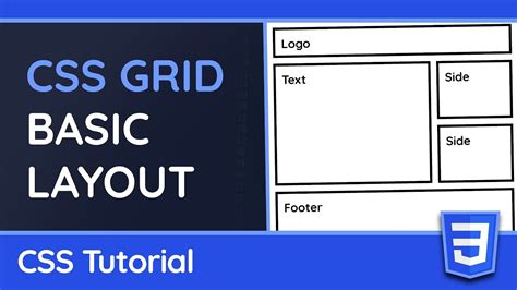 Intro To Css Grid Create A Basic Layout Web Design Tutorial