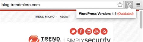 Trend Micro Running Outdated And Insecure Version Of Wordpress On Their