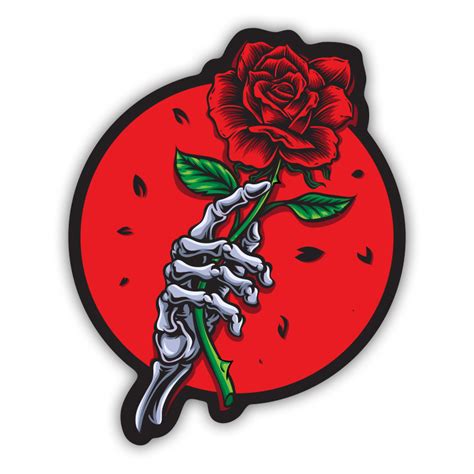 Rosa Calaca Stickerama