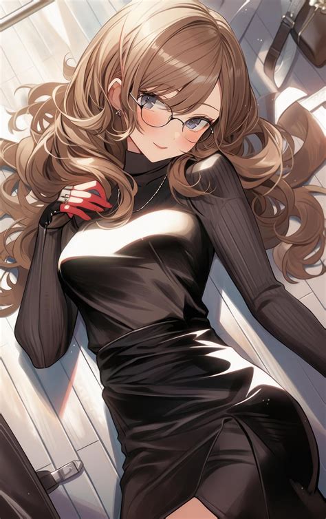 Brown Haired Anime Girl