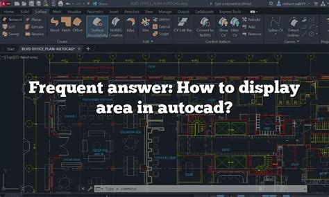Frequent Answer How To Display Area In Autocad Caddikt