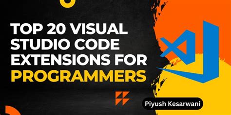 Top 20 Vs Code Extensions For Programmers Rdevto