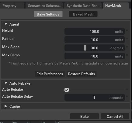Navigation Mesh How Can I Use Navigation Mesh In My Workspace Isaac Sim NVIDIA Developer