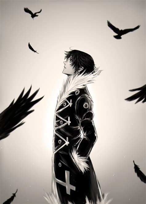 Hunter X Hunter Chrollo Lucilfer Feathers Profile View Anime 2k